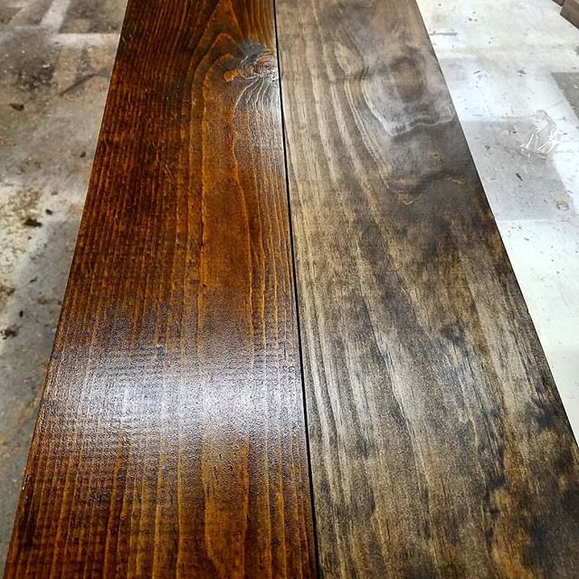 Minwax Jacobean On Pine