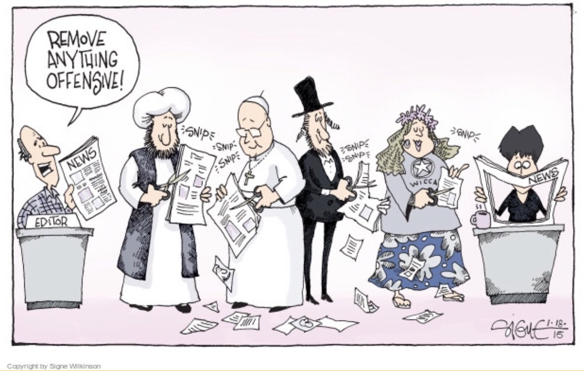 Newspaper Editor Cartoon