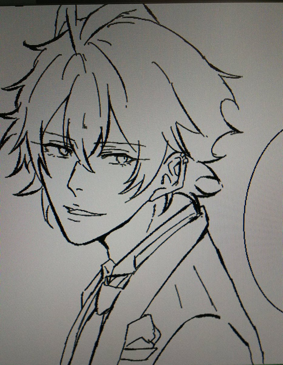 「左馬刻様描いてる 」あまねこ@12/1東4 し33abの漫画