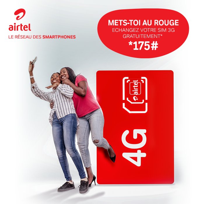 Airtel Congo B on Twitter: "Passez en mode 4G et profitez d'une meilleure expérience internet 😎 ...