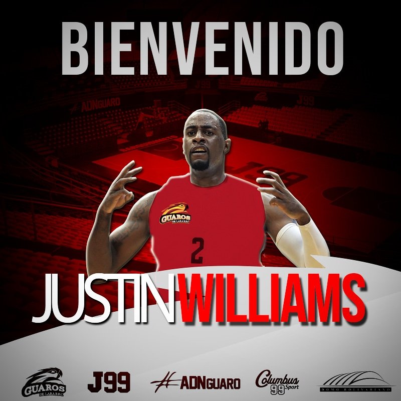 JUSTIN WILLIAMS ES EL SEGUNDO REFUERZO DE GUAROS DE LARA PARA LA LIGA ...