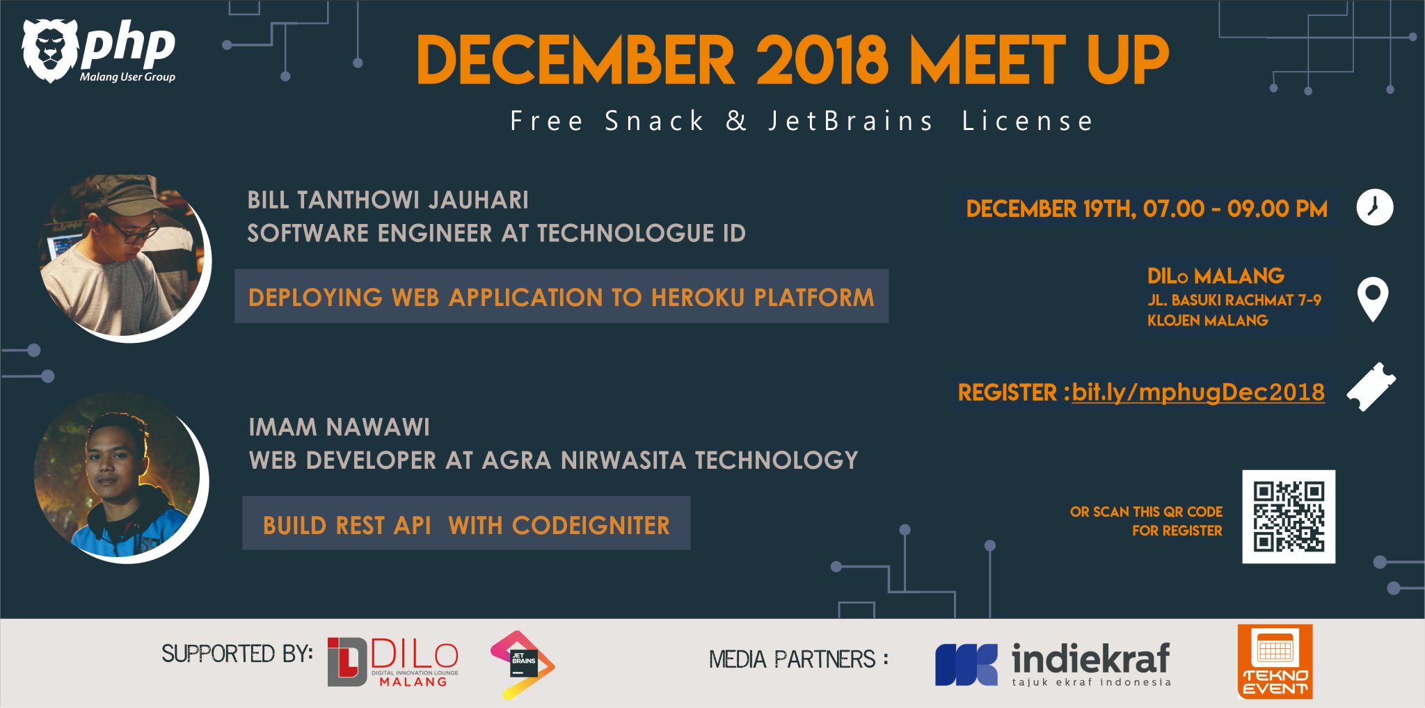 Ngalam Backend Community on Twitter: "Jangan lupa gaes untuk ikut meetup di bulan desember yang ...