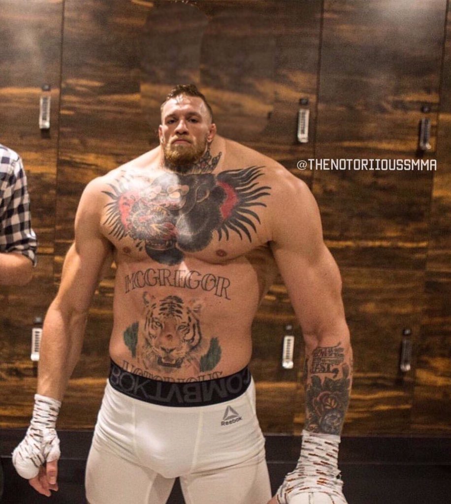 Bodybuilder Small Head