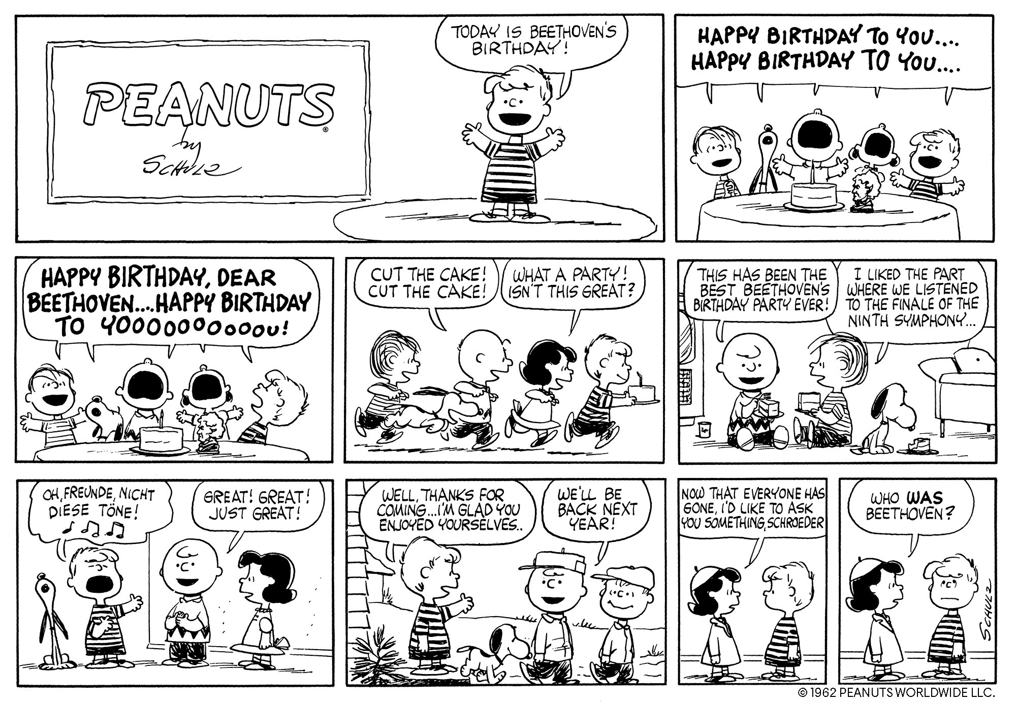 Peanuts Schroeder Beethoven