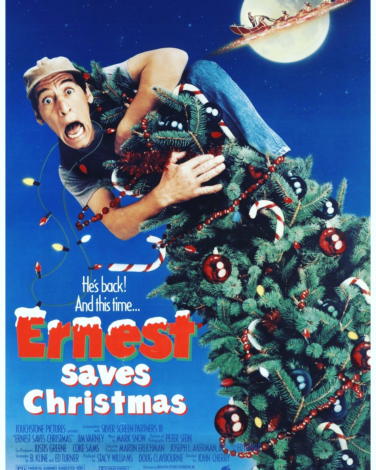 Ernest Saves Christmas Vhs