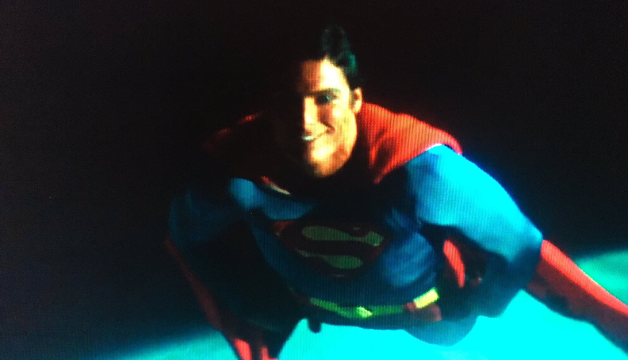 Superman Smiling