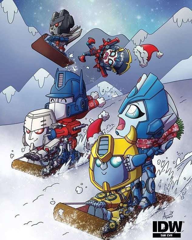 Chibi Transformers Comic