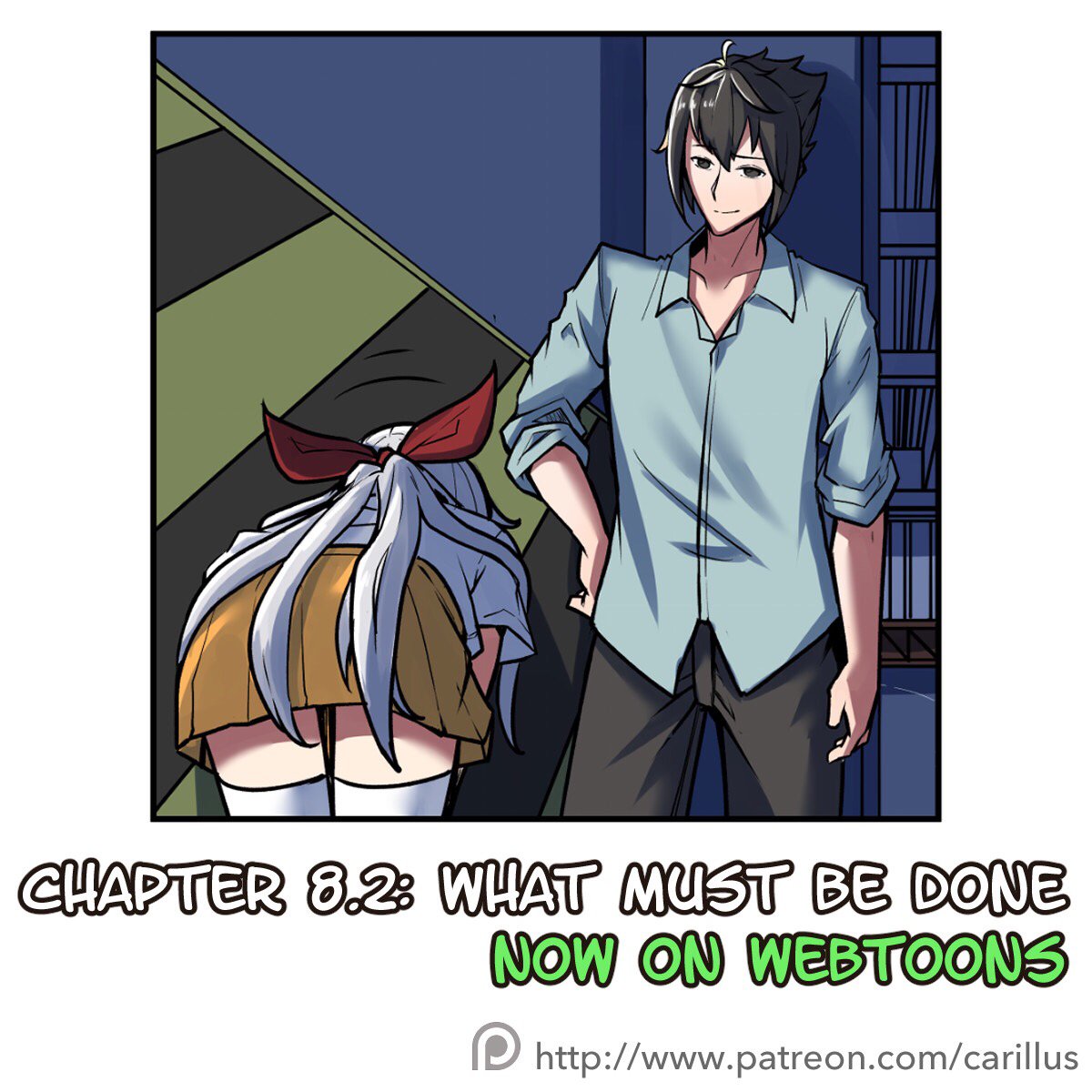 「Chapter 8.2 of ExCo now on LINE Webtoons! Read it here: htt」Carillus の漫画