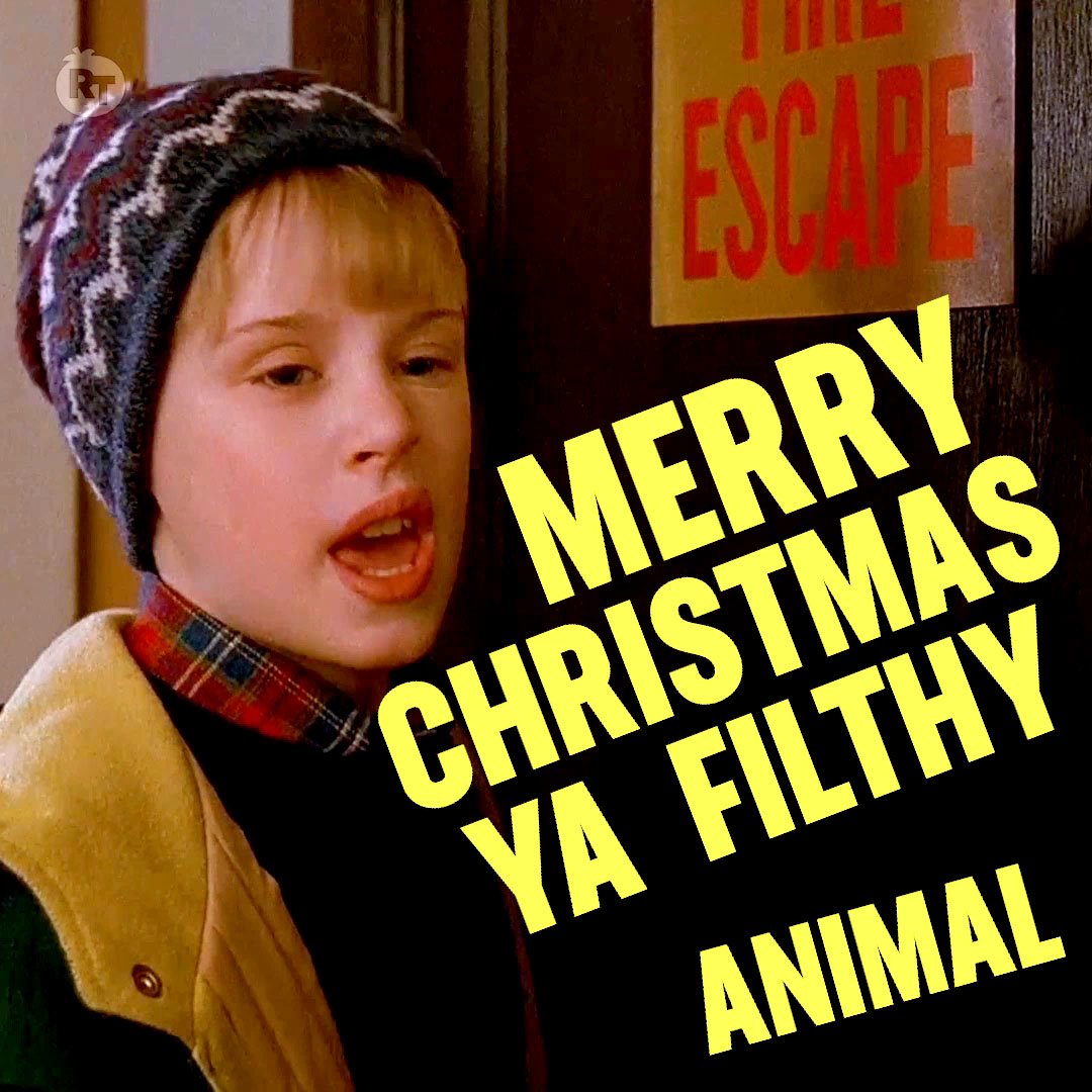 Merry Christmas Ya Filthy Animal Home Alone