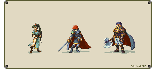 Fire Emblem Hector Sprite