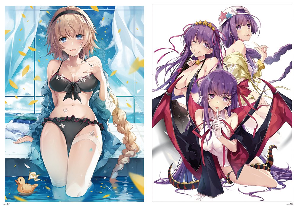 アルトリア・ペンドラゴン ,null ,ジャンヌ・オルタ ,セイバーオルタ 「C95新刊のFGOイラスト本がメロンで予約開始しました。先着限定特典でミニ複製サ」|👑 Yuzuki / ゆづき ...