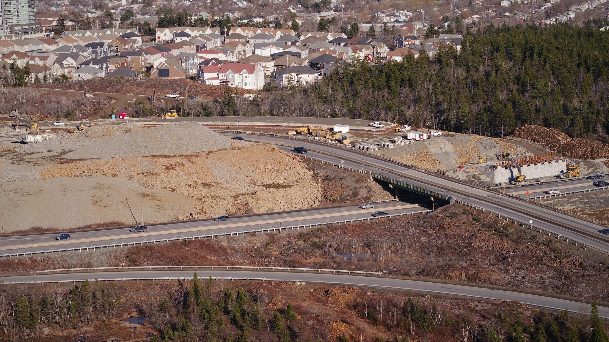 Highway 102/103 - Interchange Upgrade | Completed - SkyscraperPage Forum