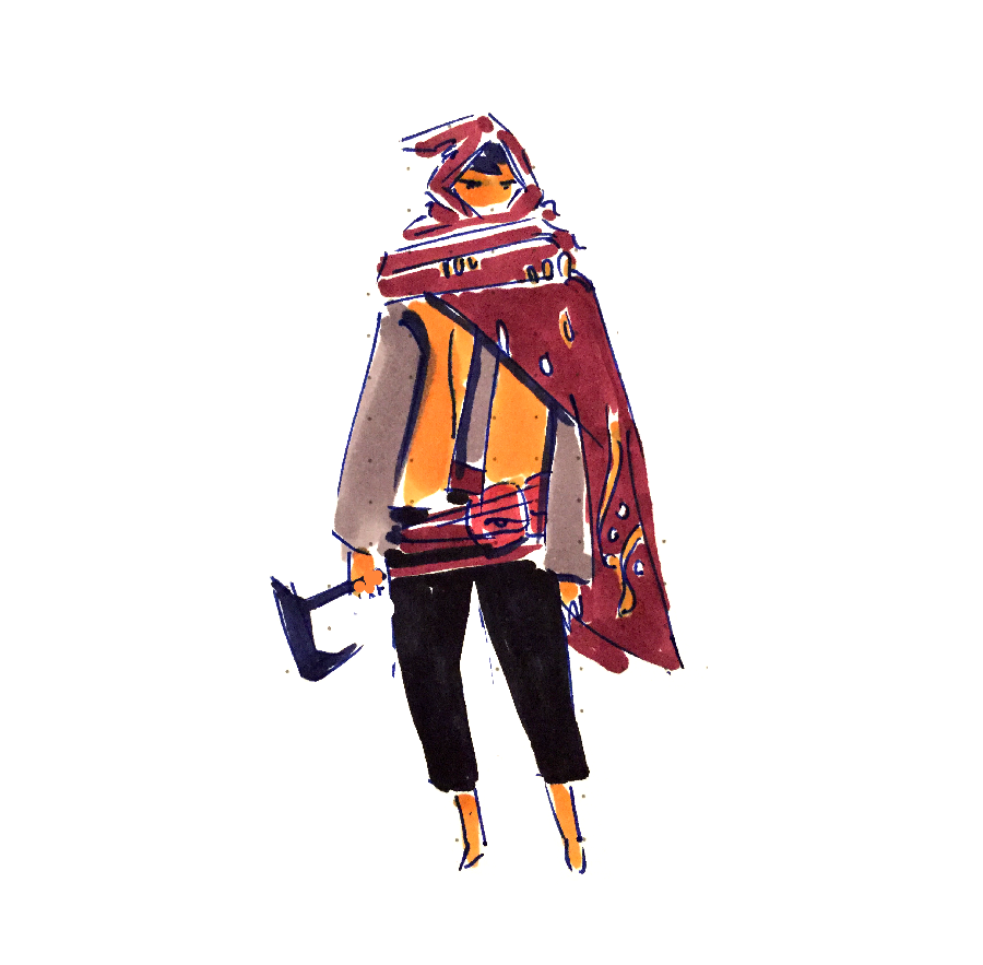 「also what if clint eastwood was a pyroma」|oldmanofthefireのイラスト