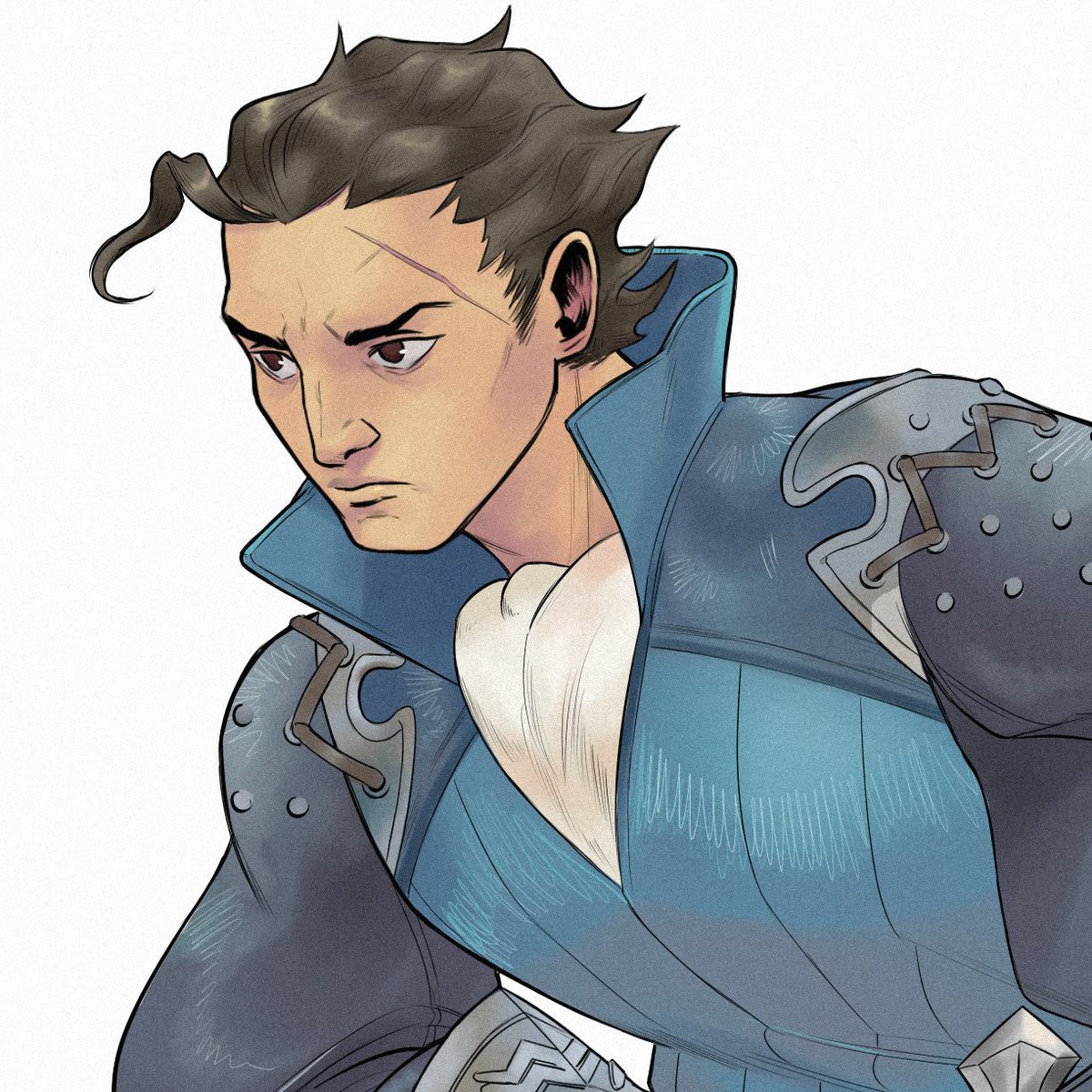「Olberic eisenberg from octopath traveler」|Tim 🐳 (studying)のイラスト