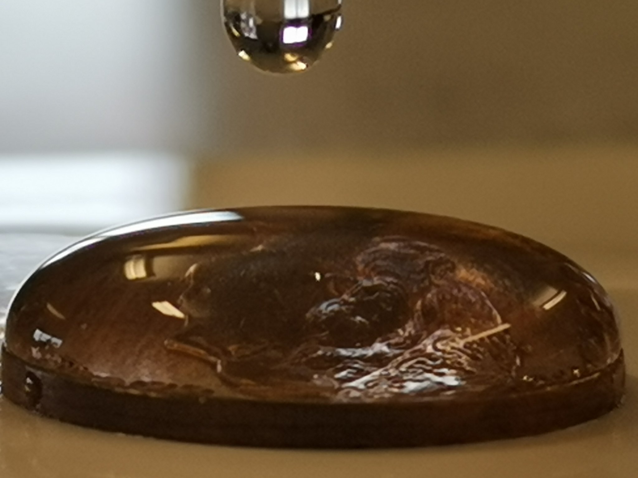 Richard Lewis on Twitter: "How many drops of water can you put on a 1p ...