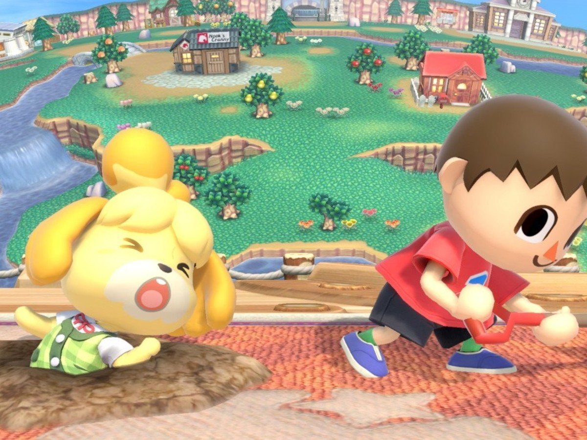 Super Smash Bros Villager Meme