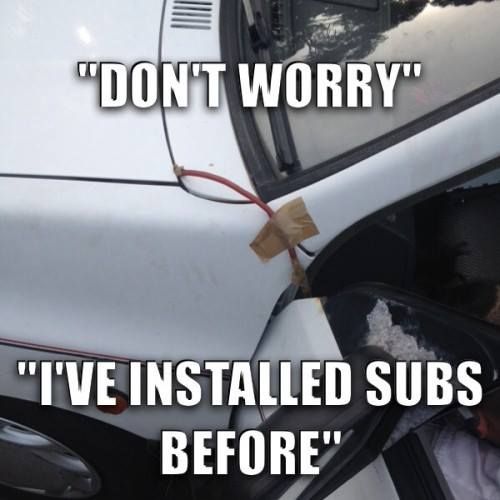 Subwoofer Meme Facepalm