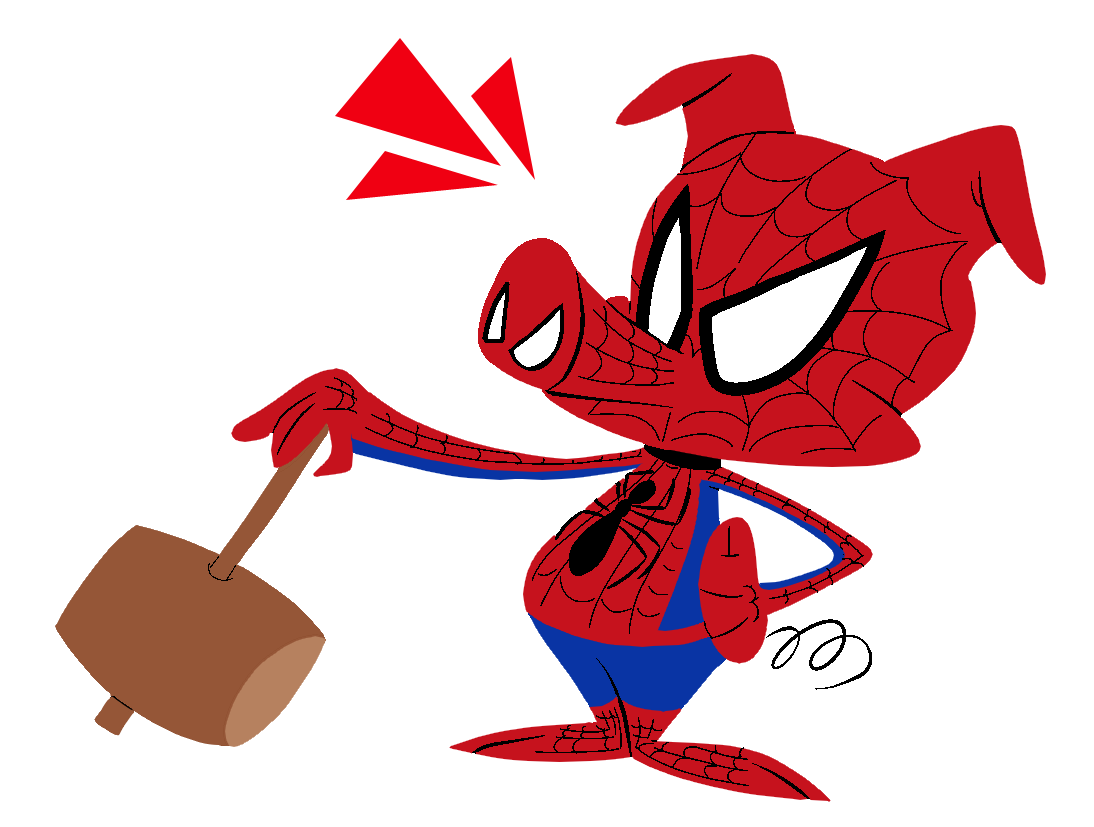 Spider Pig Clipart