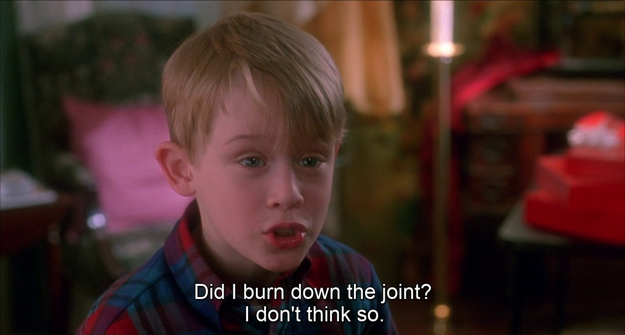 I Dont Think So Gif Home Alone
