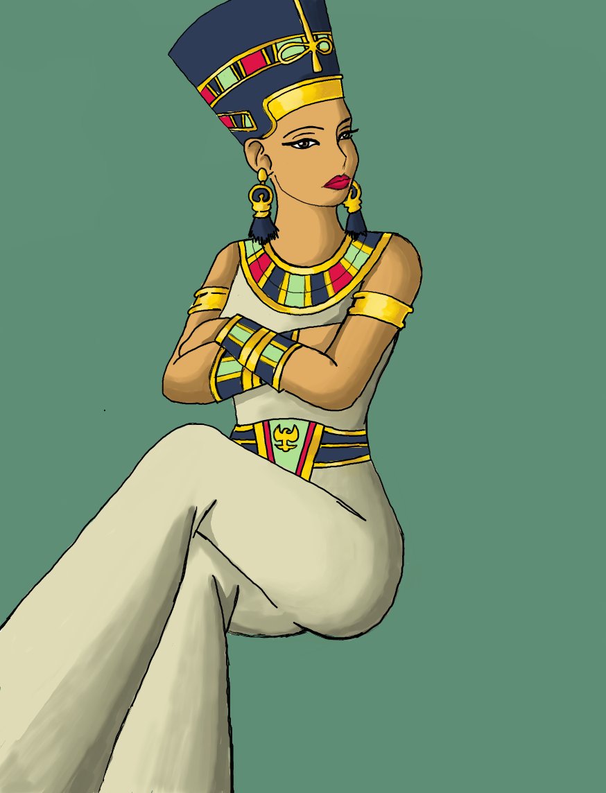 Nefertiti Drawing