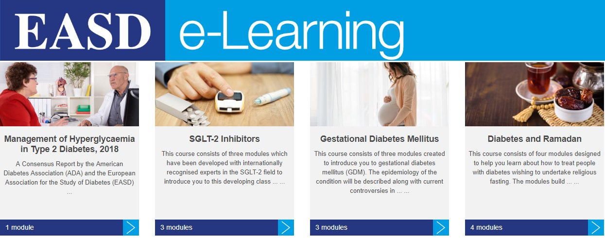 EASD on Twitter: "We are building a suite of e-learning modules designed to educate, inform and ...