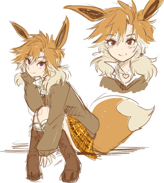 Eevee Human Form Male