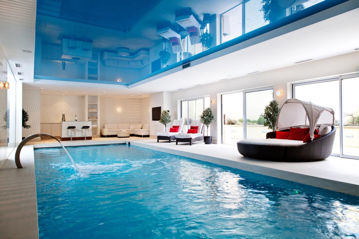 Mansion With Indoor Pool