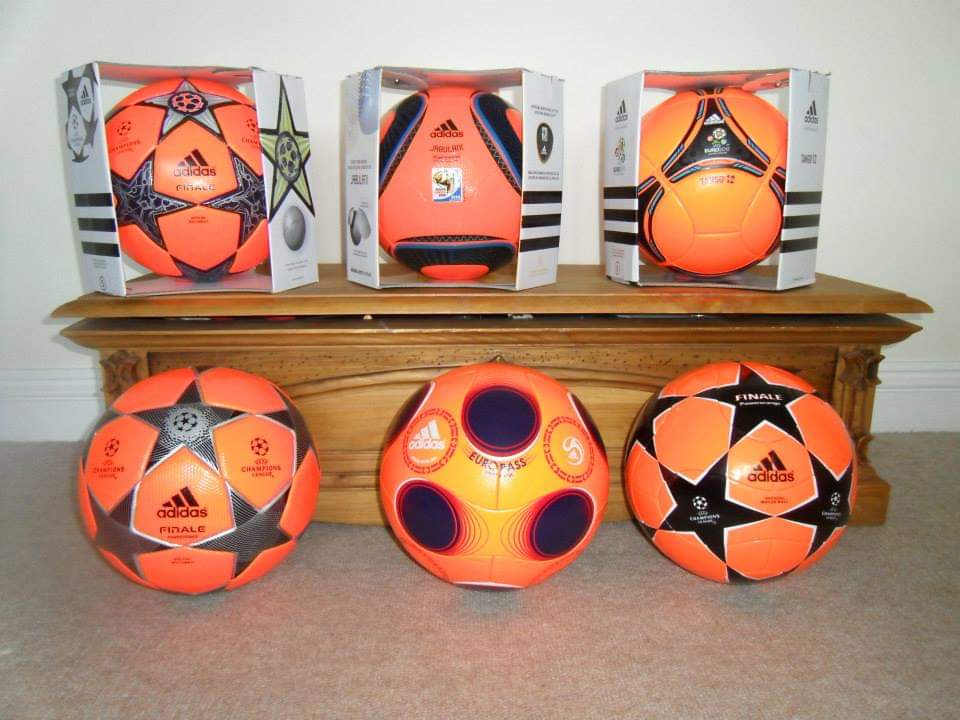 Jabulani Soccer Ball Orange