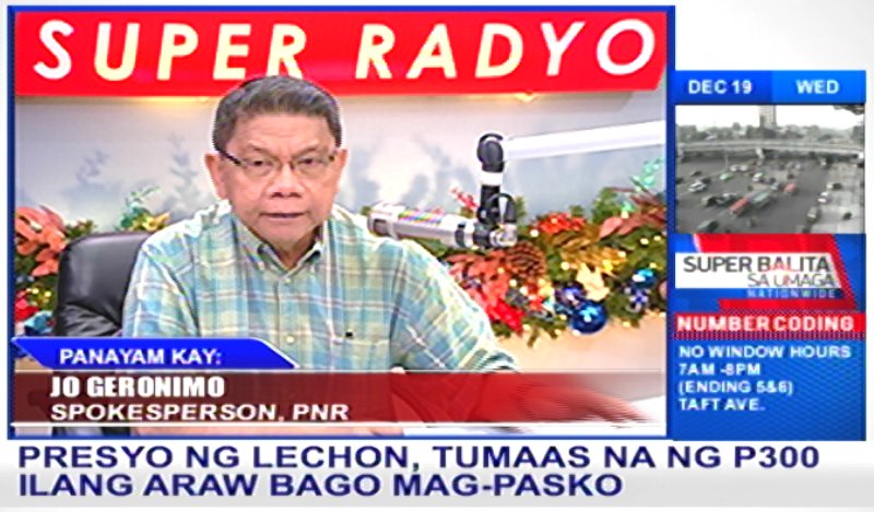 DZBB Super Radyo on Twitter: "LIVE sa DZBB: Joseline Geronimo, Philippine National Railways ...