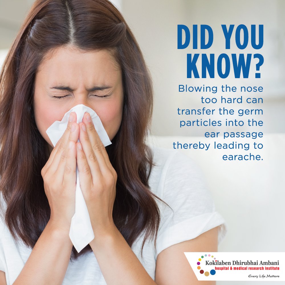 Blowing Your Nose Too Much