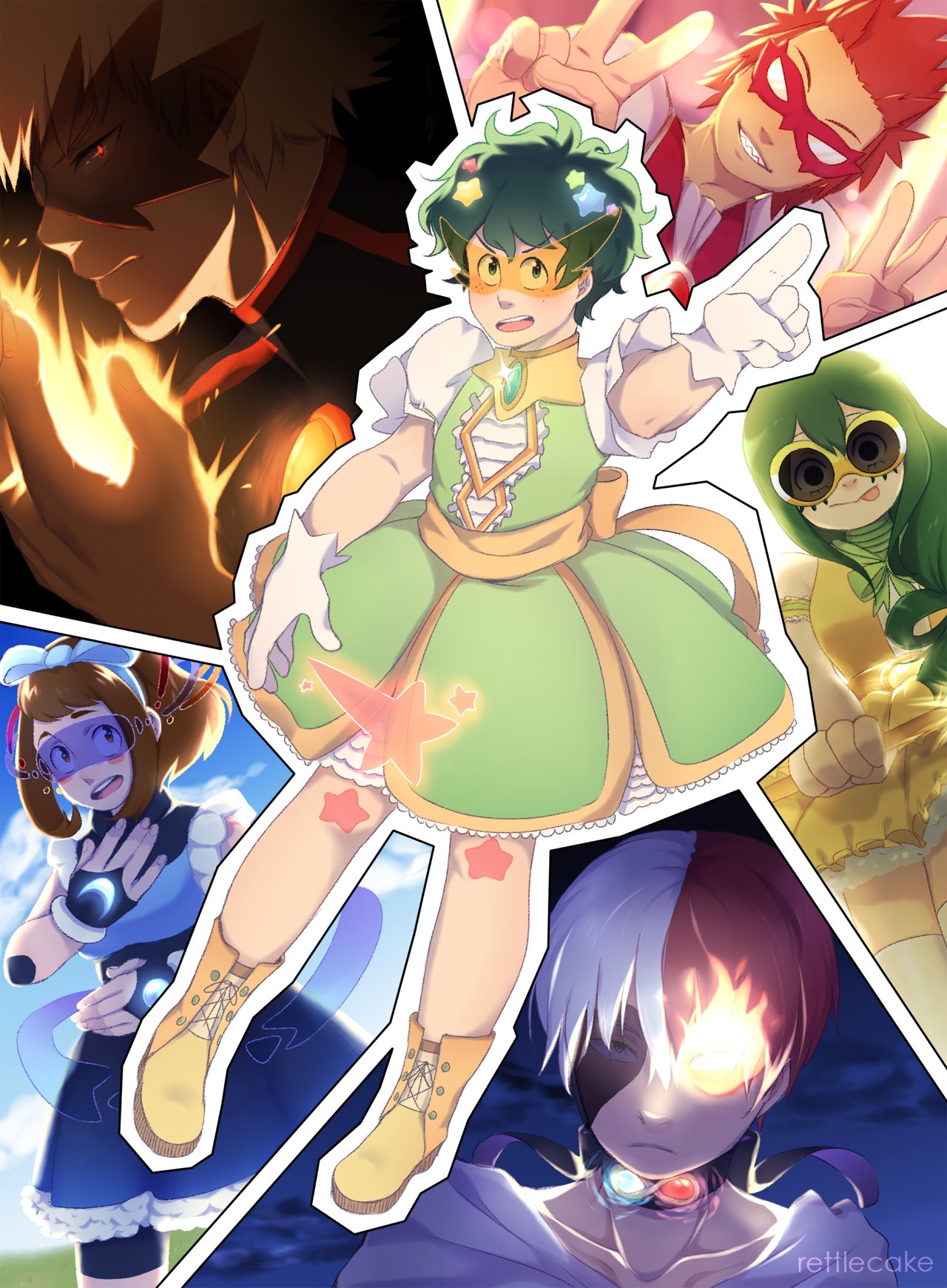 Issa Keyk ( o˘ ˘o) ┌iii┐ on Twitter: "A few months ago I had a dream where Deku and everyone was ...