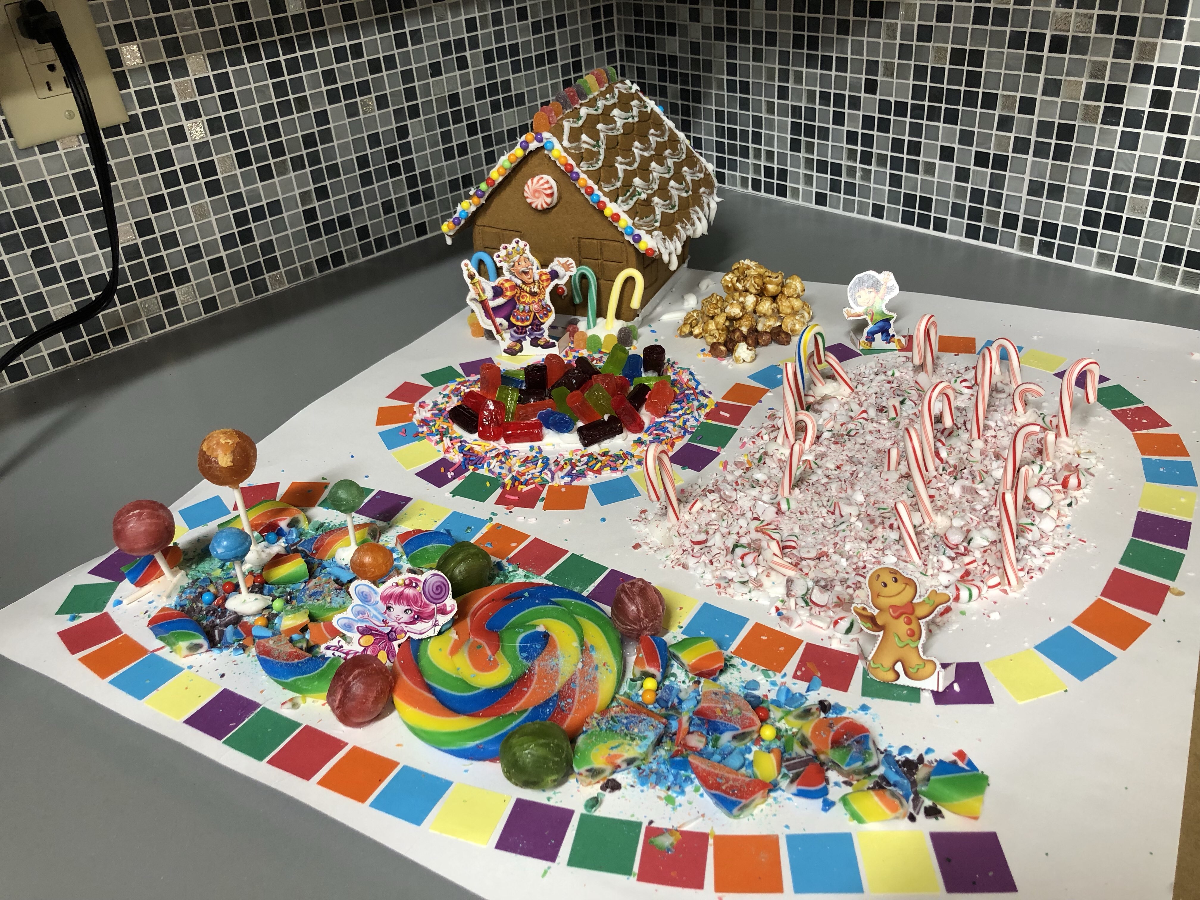 Candyland Gingerbread House