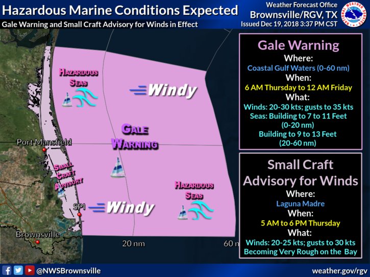 Hazardous marine conditions develop on Thursday as strong northwesterly ...