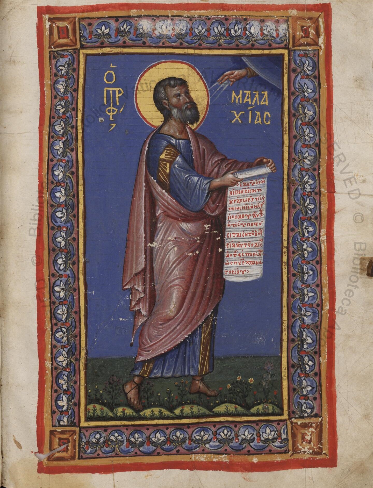 Prophet Malachi Icon