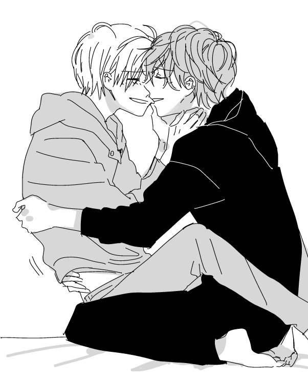 「青白イチャイチャ 」merorico🌼の漫画