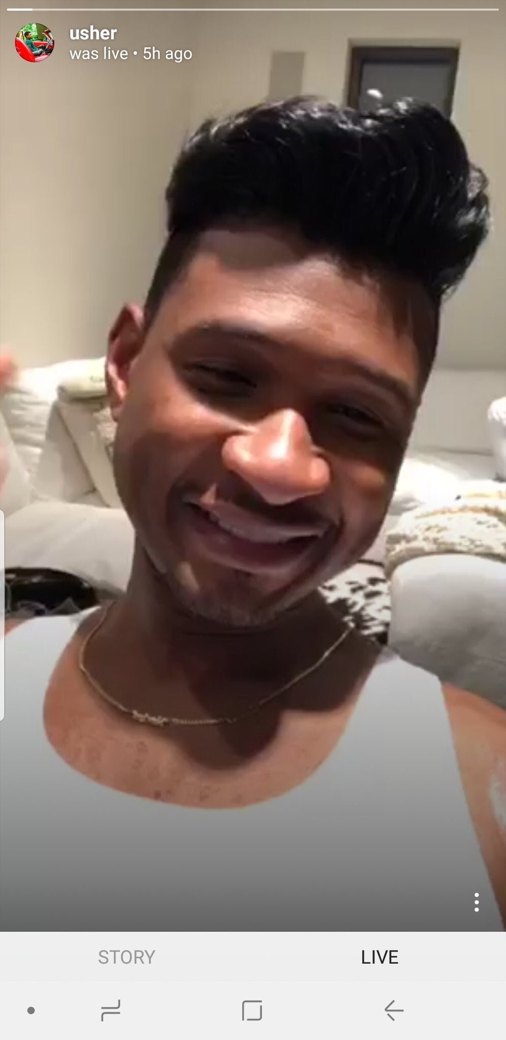 Usher Mohawk Hairstyle