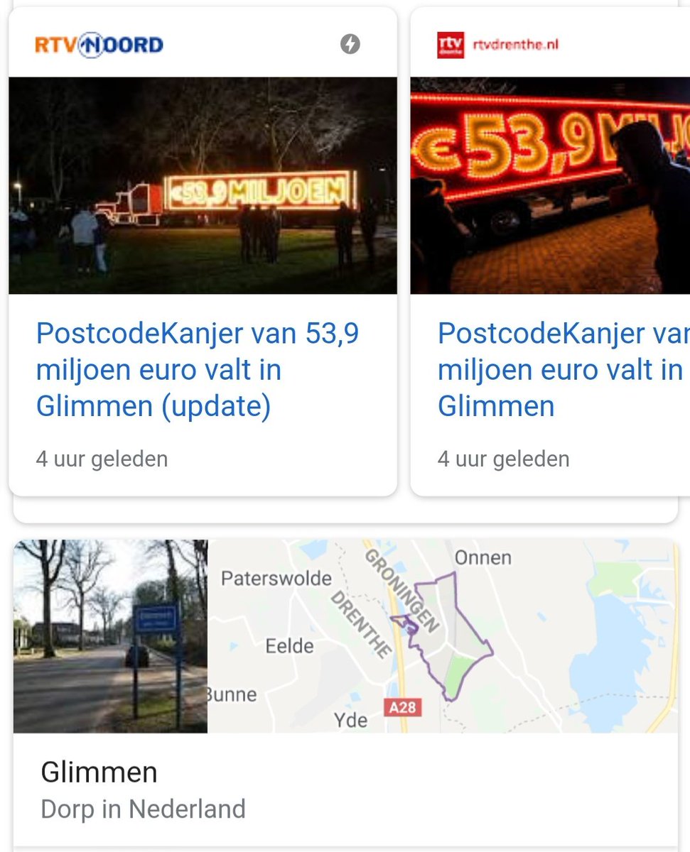 PostcodeKanjer valt in Glimmen: wat wordt er op social media van gezegd? - RTV Noord