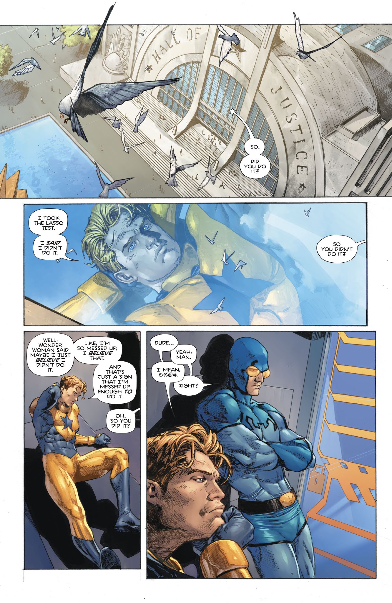 Blue Beetle Ted Kord Symbol