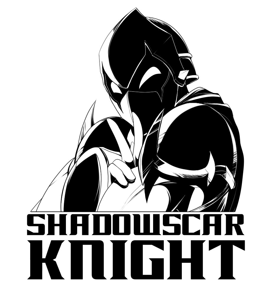 「Thinking of going with a new watermark t」|ShadowScarKnightの漫画