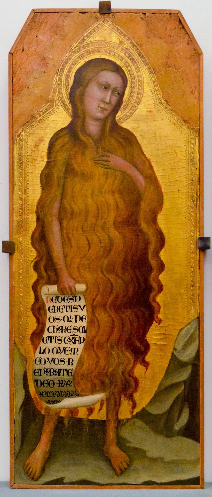 Quite Interesting On Twitter Medieval Depictions Of Mary Magdalene Show Her Covered In Body