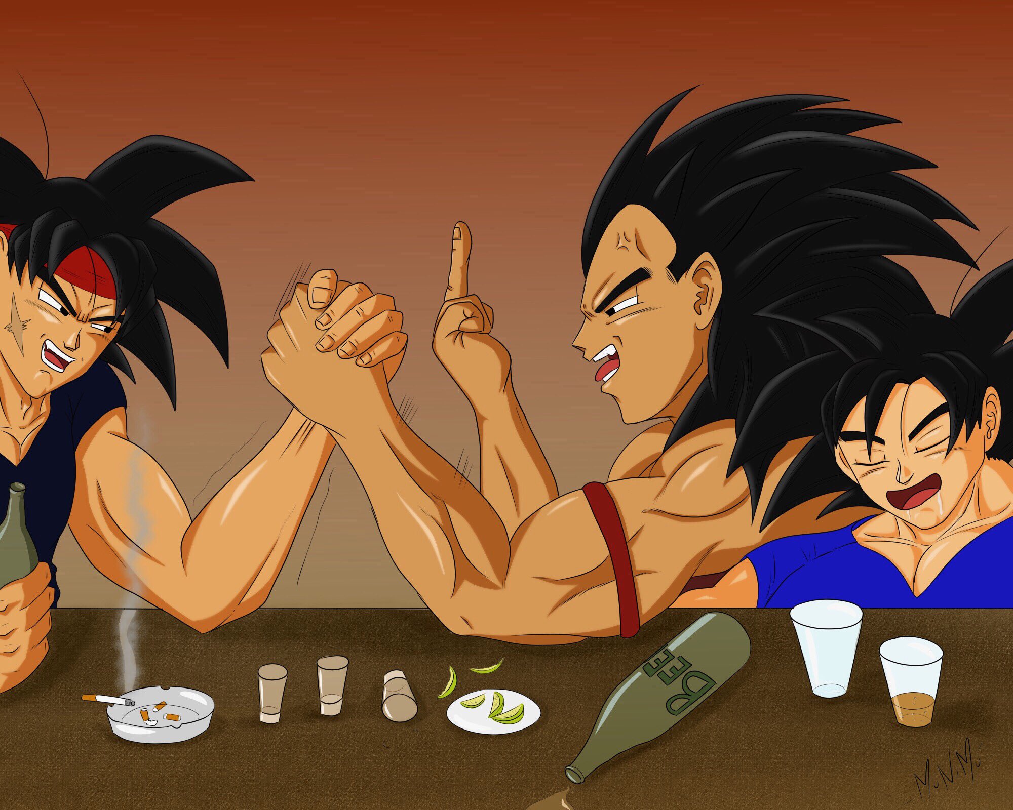 Bardock And Raditz