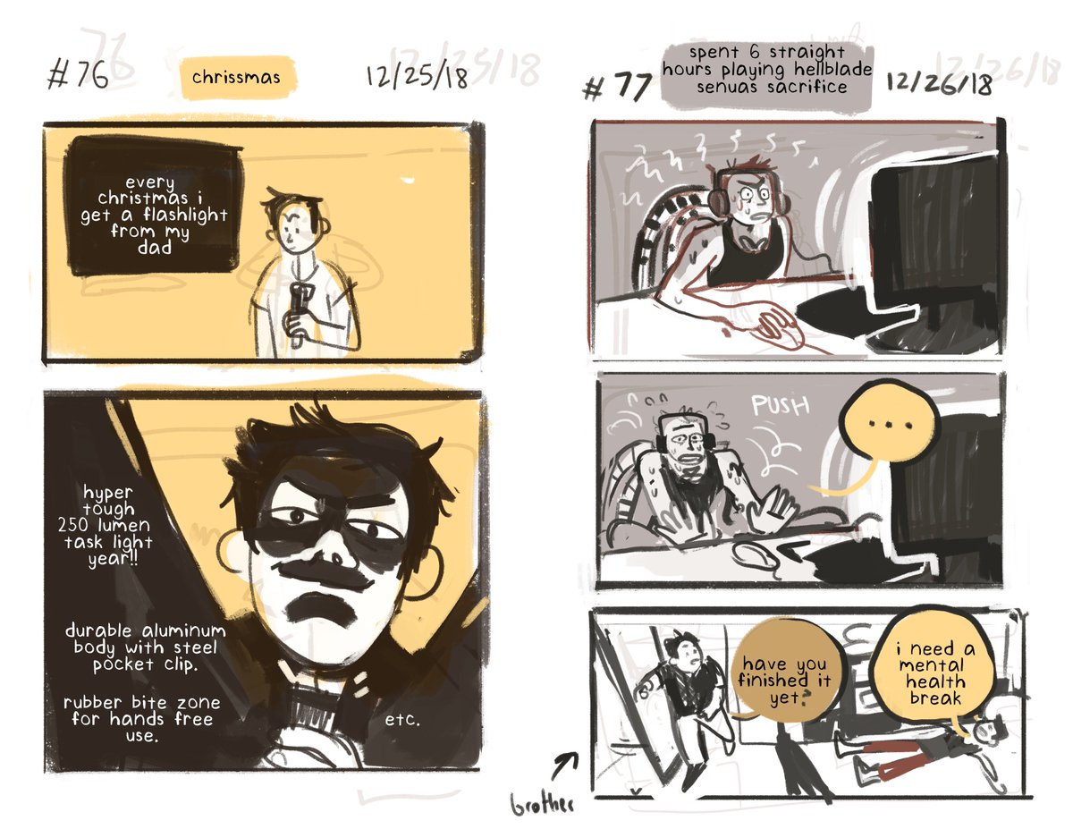 「daily set 16! 」tess (quibbs) thompson!!の漫画