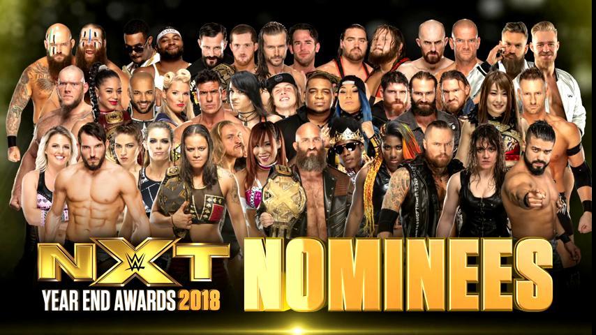 WWE NXT 2018 Year-End Awards Nominees Announced, Winners Revealed At ...