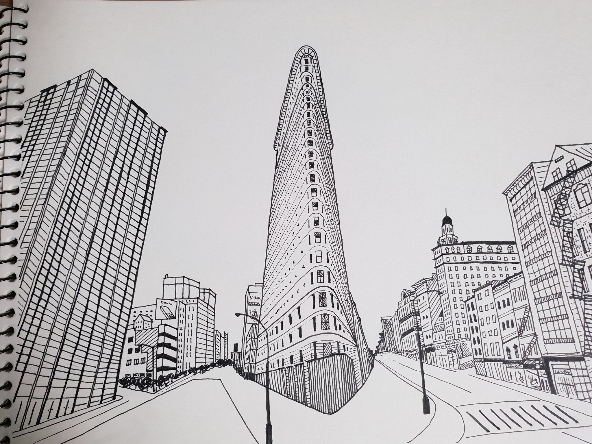 Flatiron Building Sketch