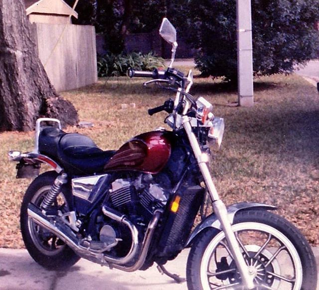 Ron Sparks On Twitter: "Way Back Machine My Second Motorcycle A 1985 ...