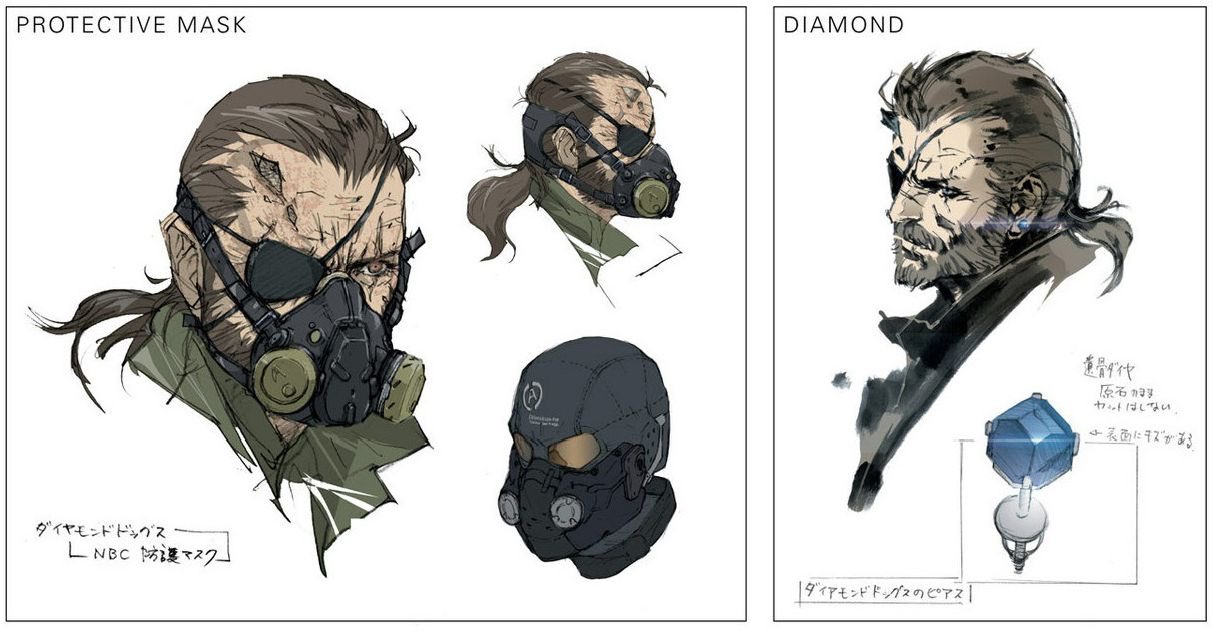 Gas Mask Concept Art