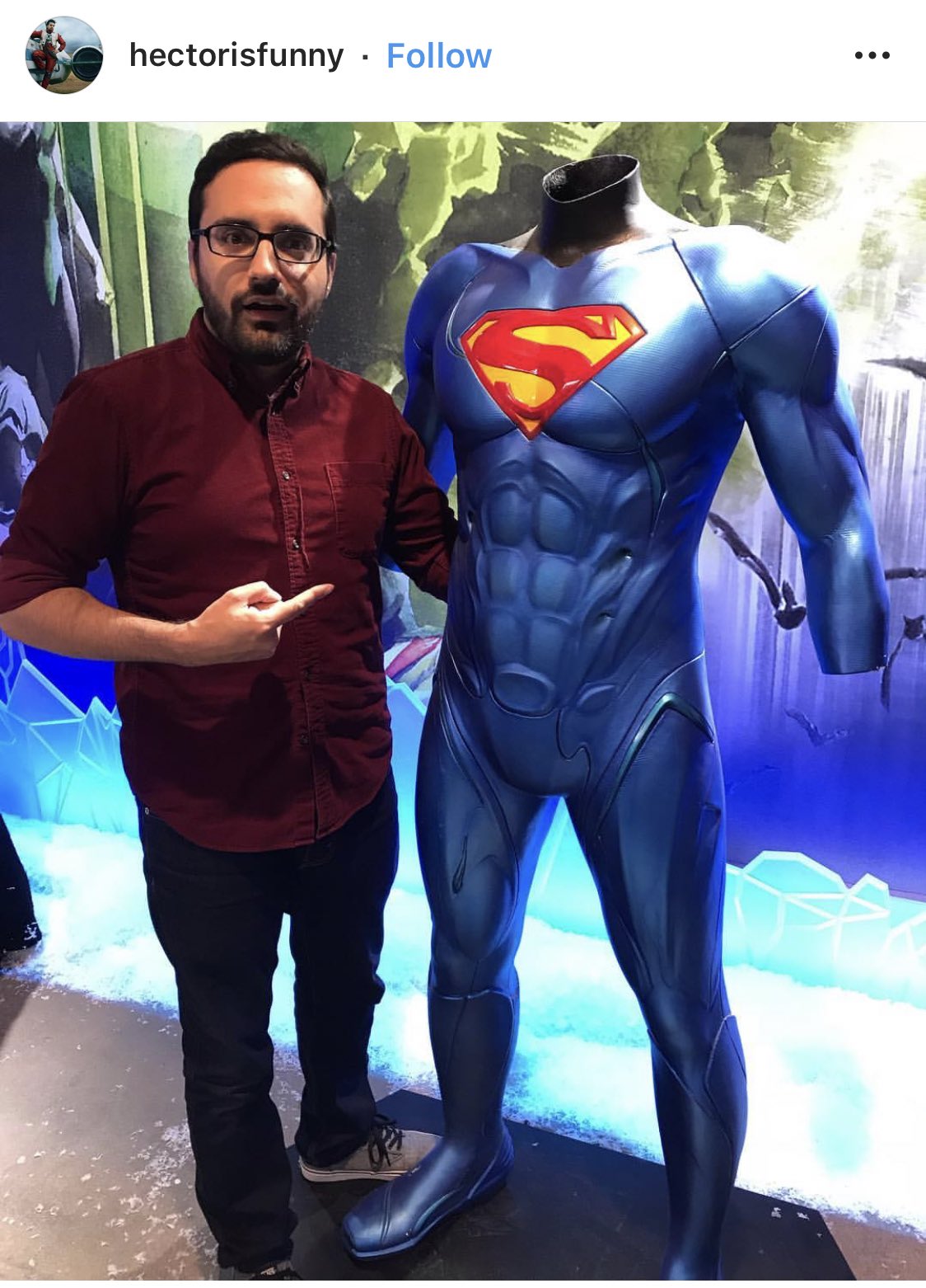 Nicolas Cage Superman Costume Test