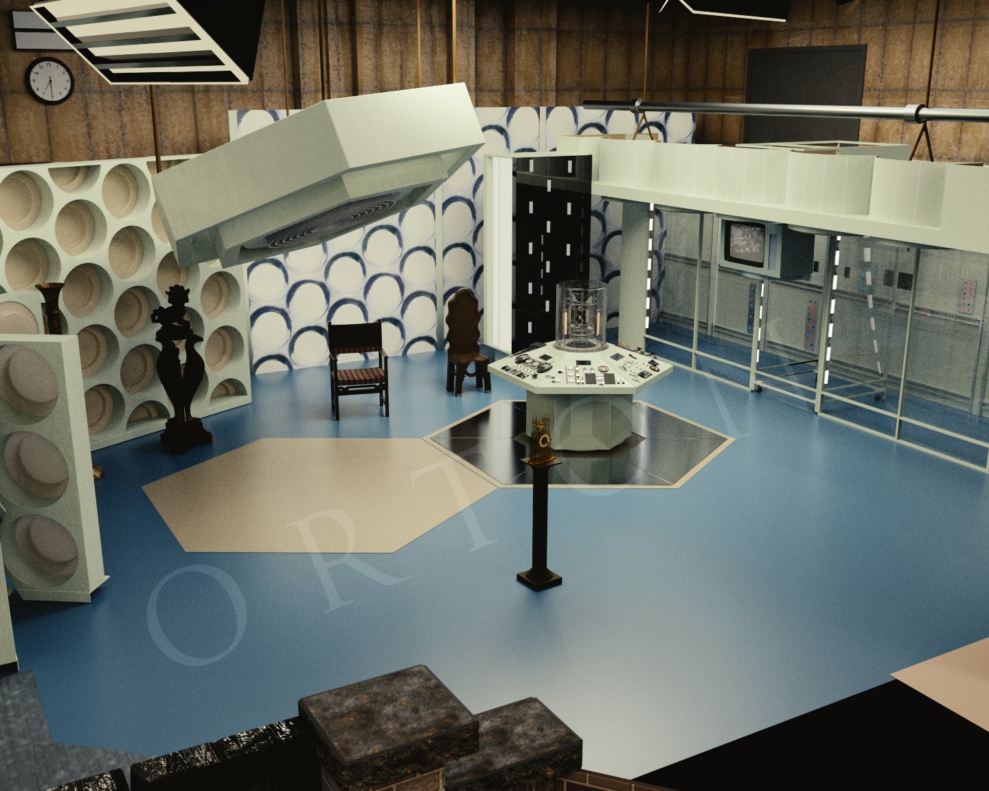 Doctor Who Tardis Interior Sphere