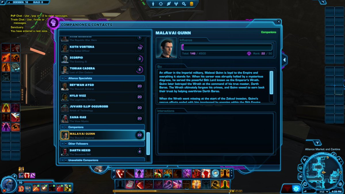 Koth and Quinn not available - Bug Reports - SWTOR | Forums