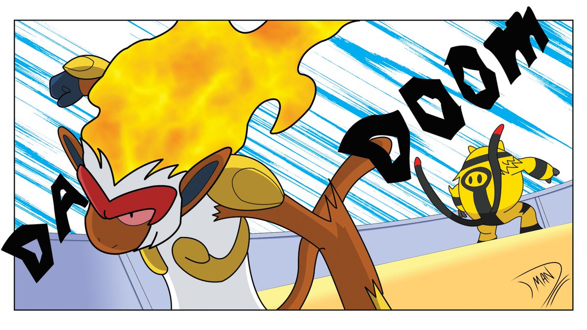 Pokemon Infernape Vs Electivire